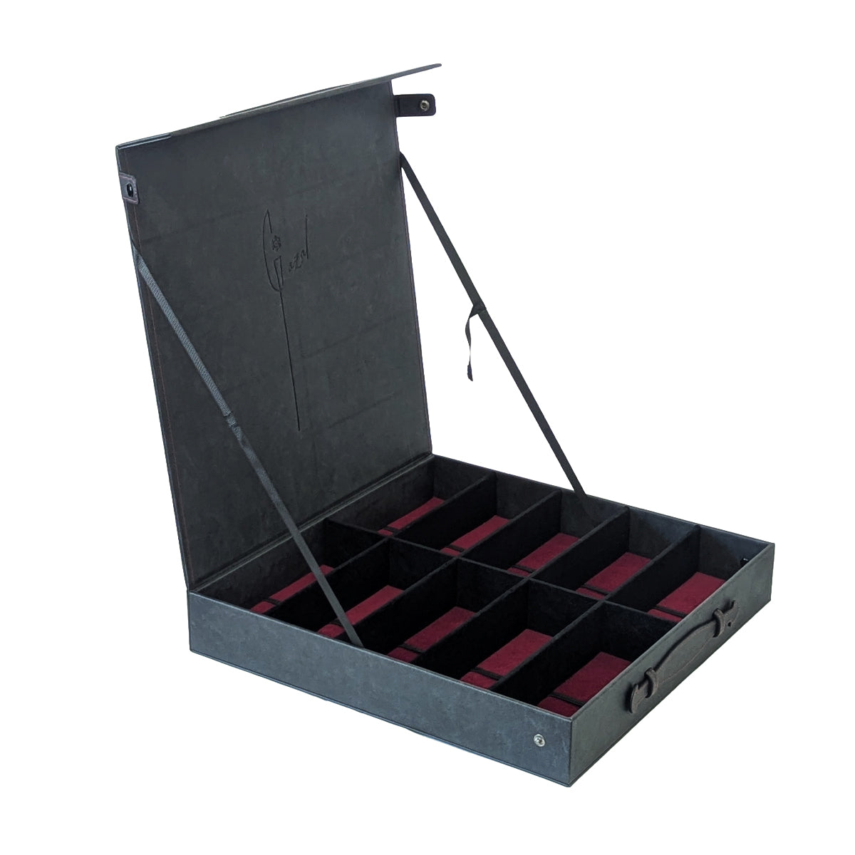 Gazal Lotus 10-Frame VIP Case — Luxury Collector Briefcase – Gazal ...